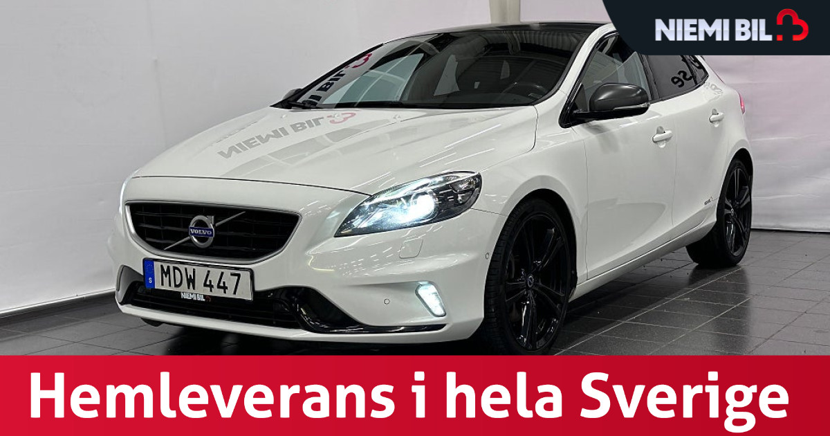 Volvo V40 T5 Carbon Edition R-Design Polestar/VOC/Vinterhjul – Niemi Bil