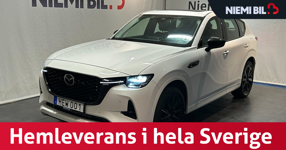 Mazda CX-60 Plug-In Hybrid AWD Homura Skinn/Pano/MoK/Drag/HuD/MOMS ...