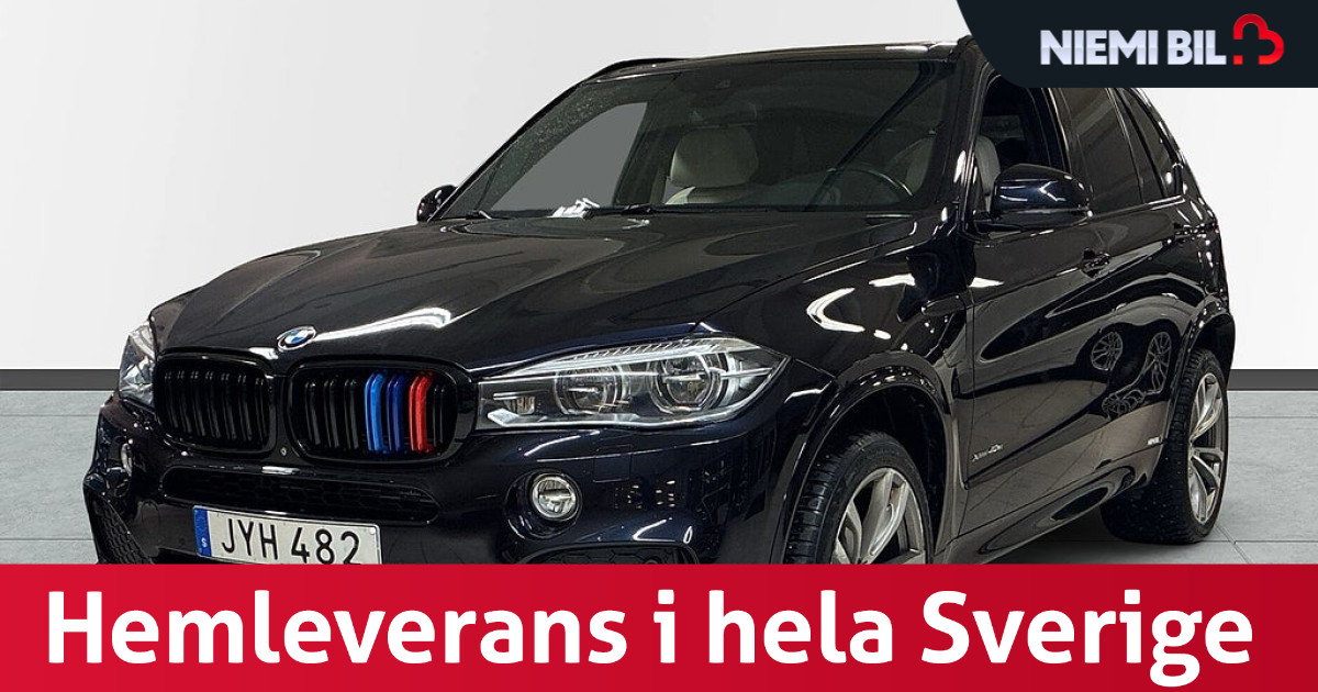 BMW X5 xDrive40e PLUG-IN M Sport Dragkrok Panorama HuD H/K S&V – Niemi Bil